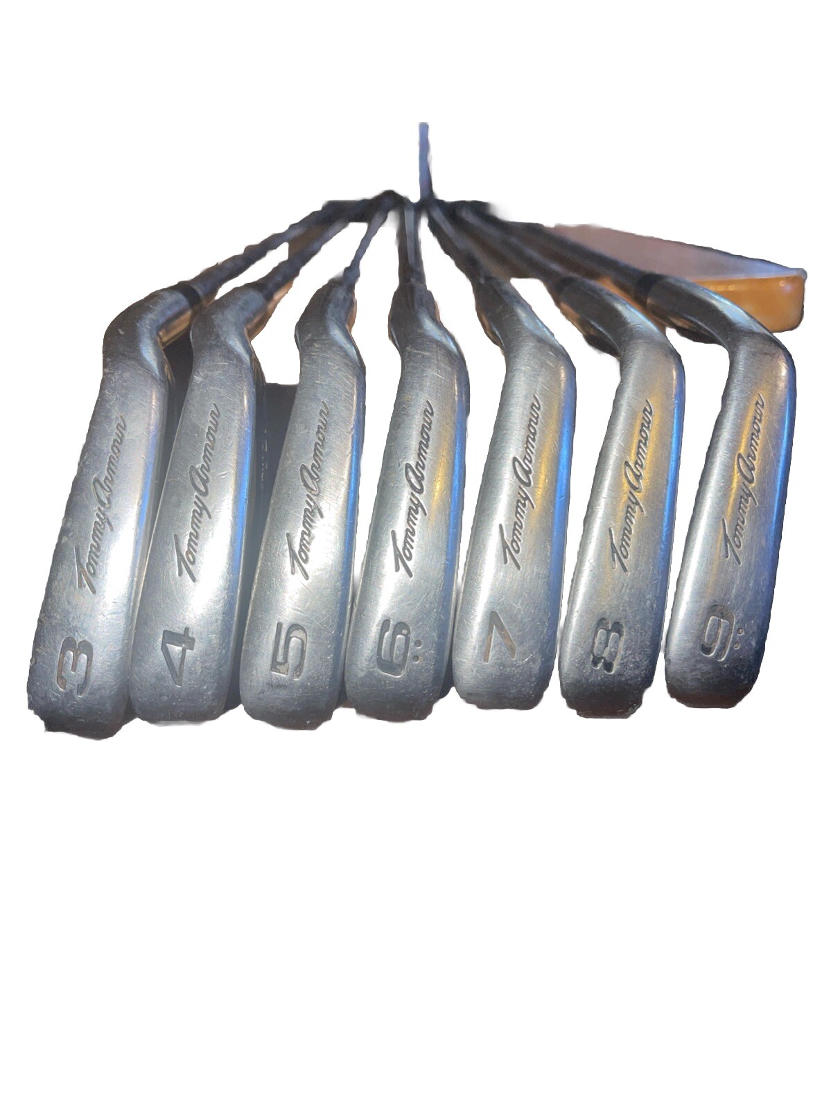 Tommy Armour Golf 845 V-31 EVO 3- 9 Iron Set Tri-Gold Steel Shaft Right ...