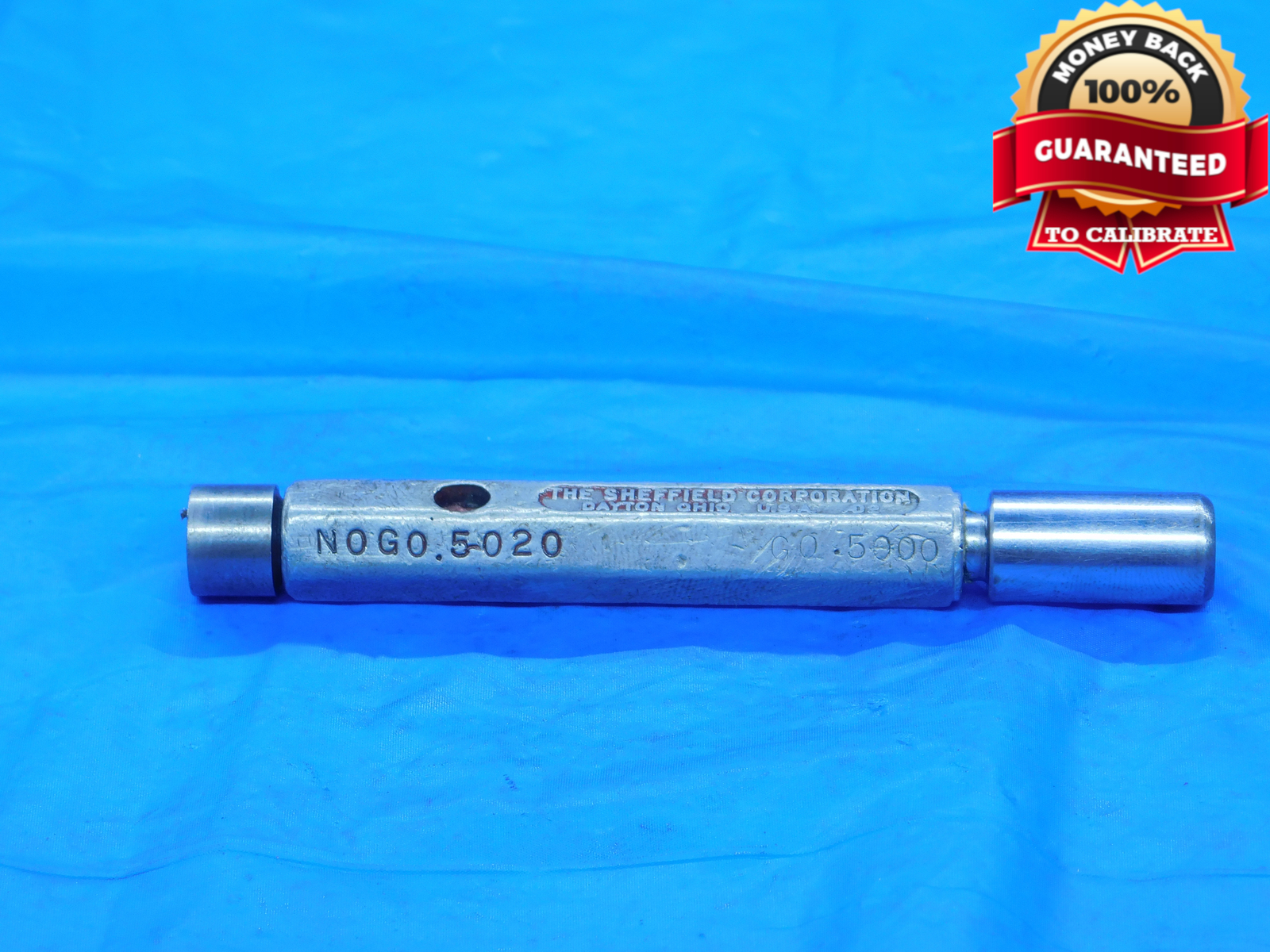 .5000 & .5020 PIN PLUG GAGE GO NO GO ONSIZE 1/2 12.751 mm .500 .502 | eBay