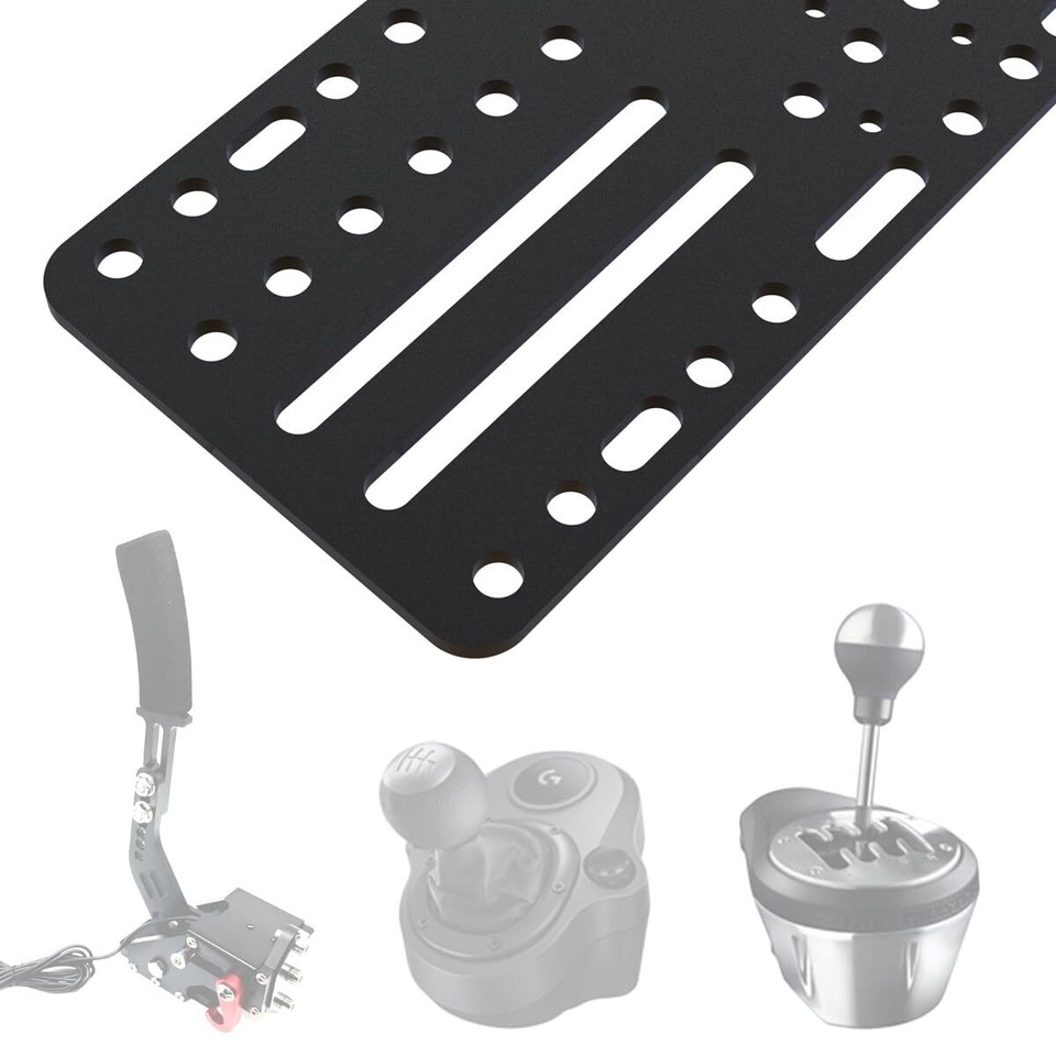 Neyyuse Universal Desk/Chair Mount Bracket Plate for USB Handbrake SIM ...