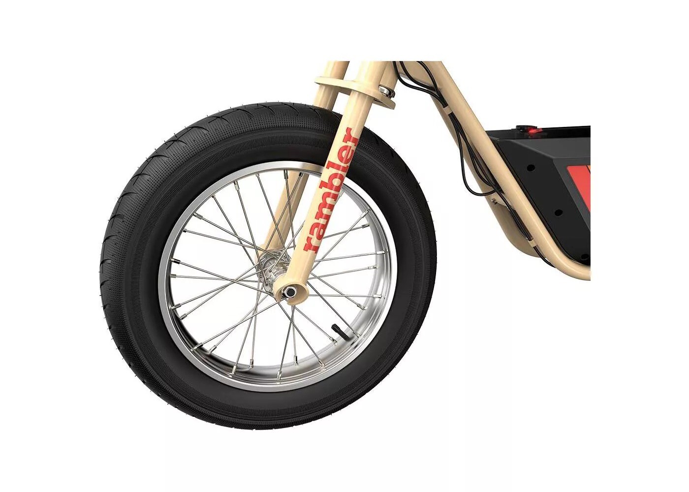 Razor Rambler Electric Scooter Beige (18 Years up) - Up to 15.5 MPH 36V ...
