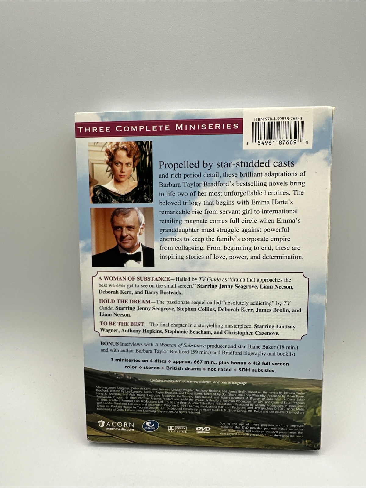 A Woman of Substance Trilogy (DVD, 2012, 4-Disc Set) for sale online | eBay