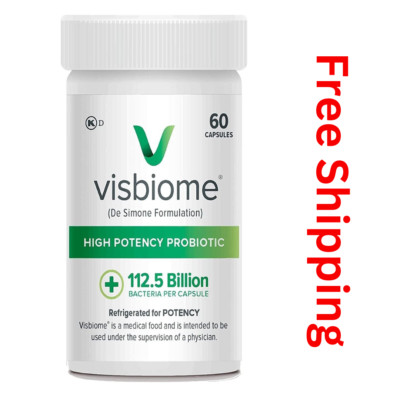 Visbiome High Potency Probiotic 112.5 Billion 60 Caps | eBay