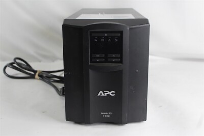 APC SMT1500 Smart-UPS 1500 120V 8 Outlet Uninterruptable Power Supply ...