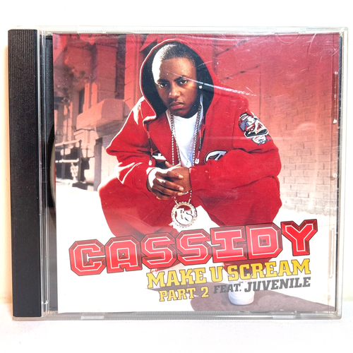 CASSIDY: MAKE U SCREAM PART 2 (2004) CD Promo Single - Hip-Hop, Gangsta ...