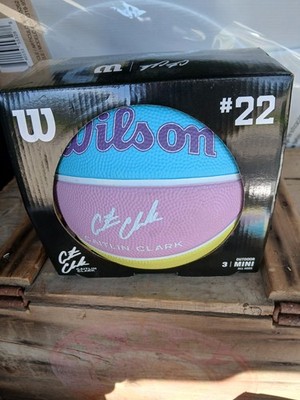 Caitlin Clark Wilson Basketball Size 3 MINI purple Hy-Vee Exclusive ...