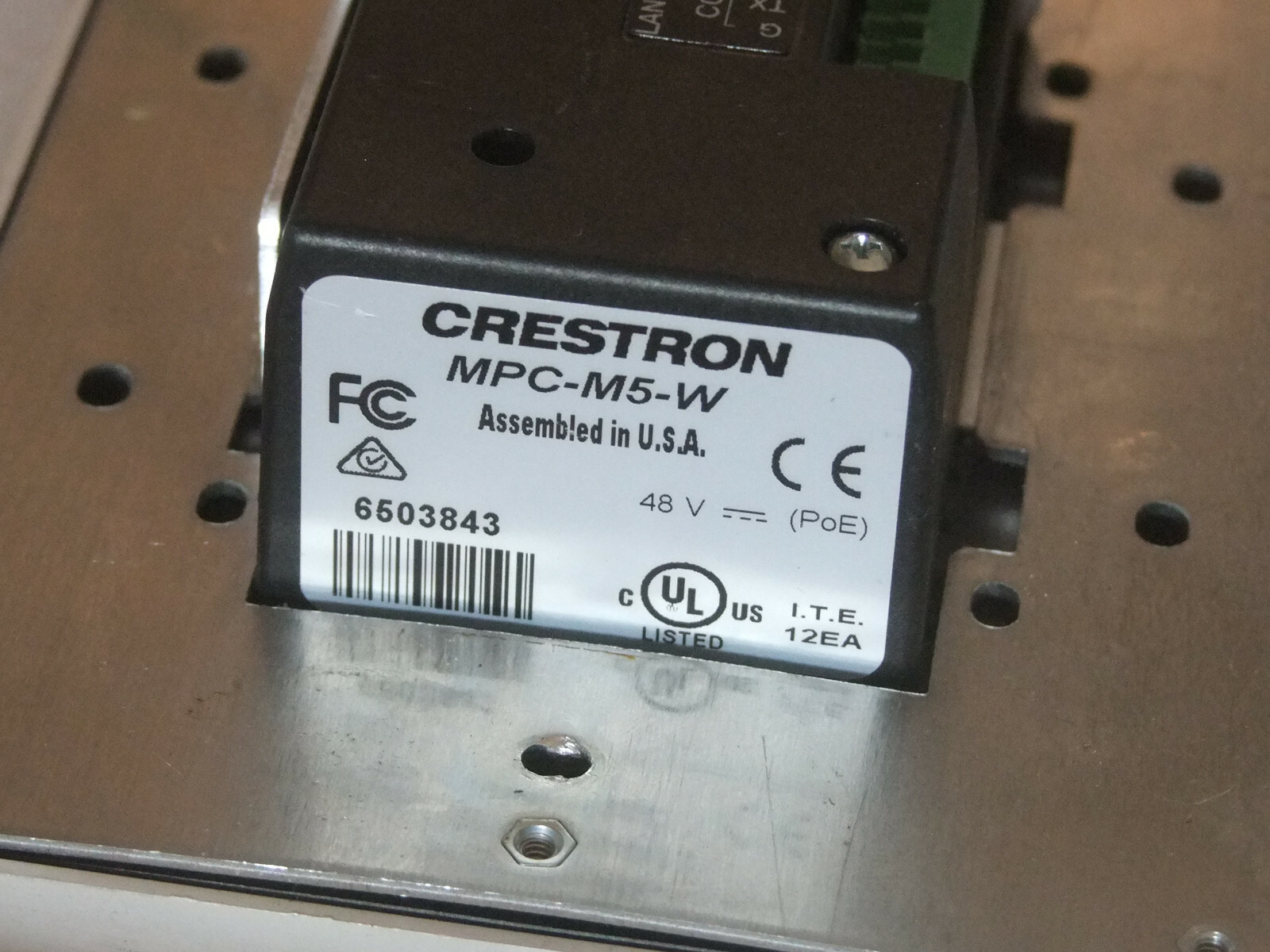 Crestron MPC-M5-W MPC-M5 White M5 Media Presentation Controller 6503843 ...