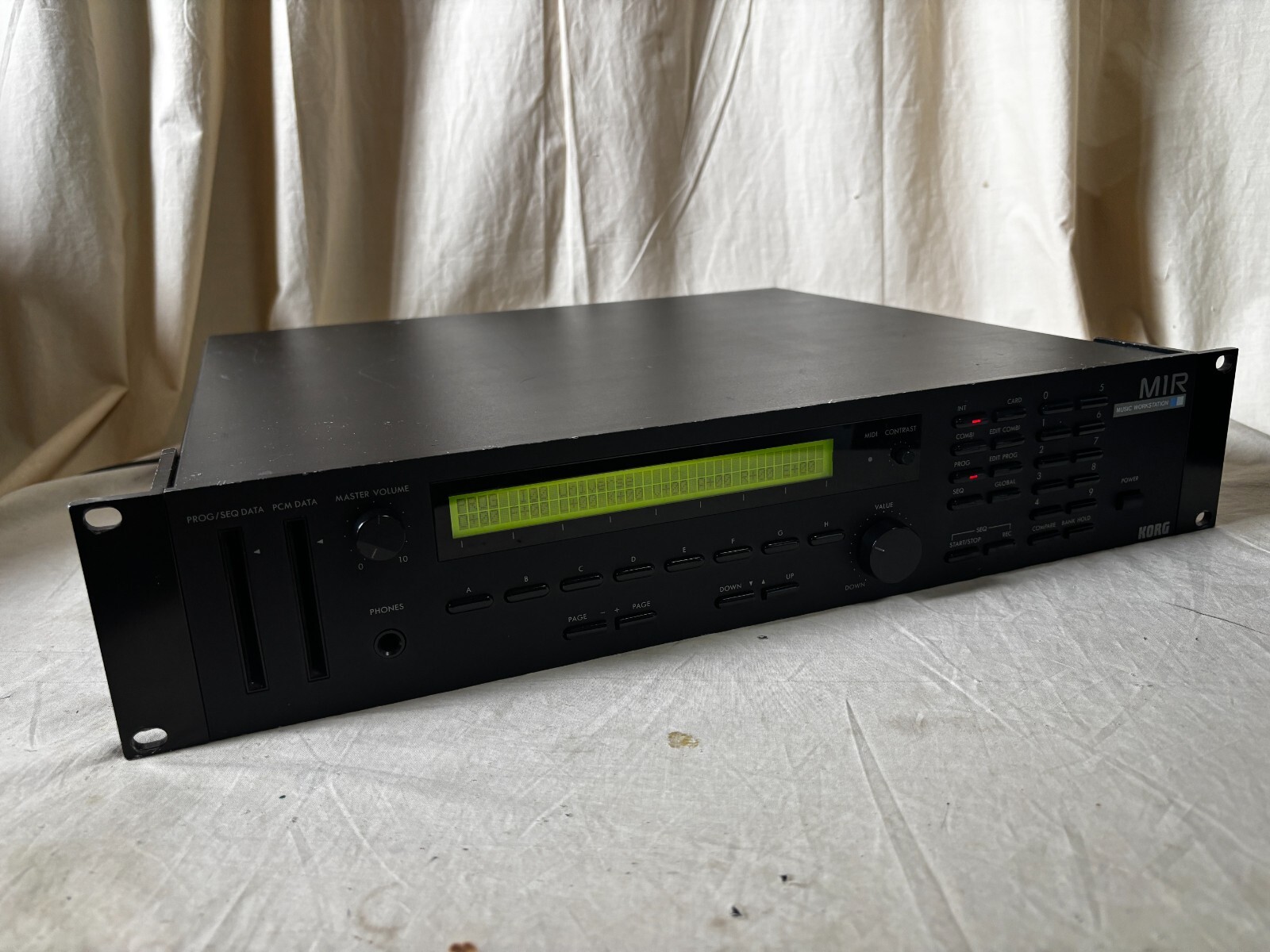 Korg M1R MUSIC WORKSTATION rack-mount module of M1 New internal battery ...