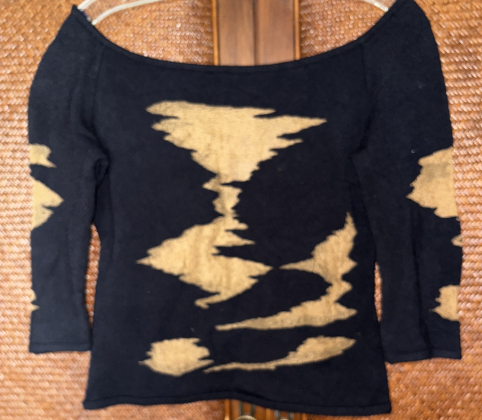 Angelica-Val Mesh Cutout Top Size M Edgy Avant Garde cleavage revealing ...