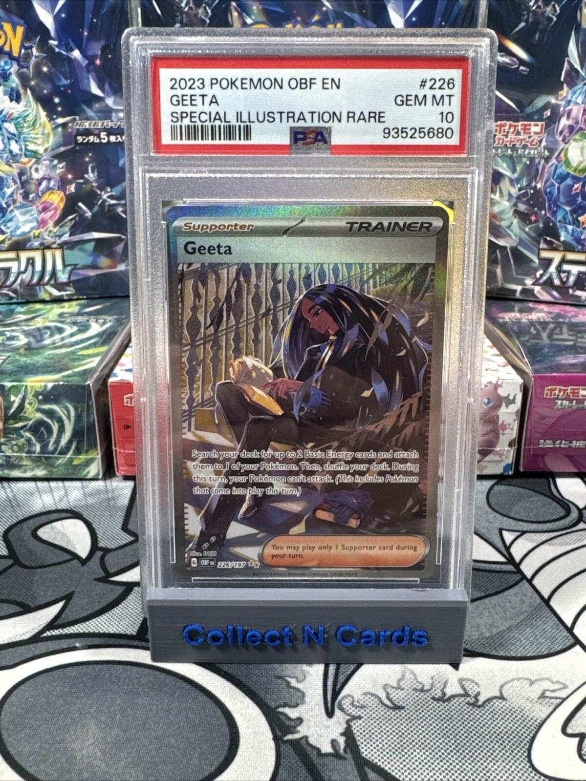 Geeta 2023 Scarlet & Violet: Obsidian Flames #226/197 Special ...