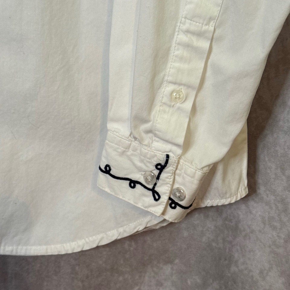 Vintage 90's Northern Reflections Embroidered Cat and Yarn Button Up Women's M | eBay