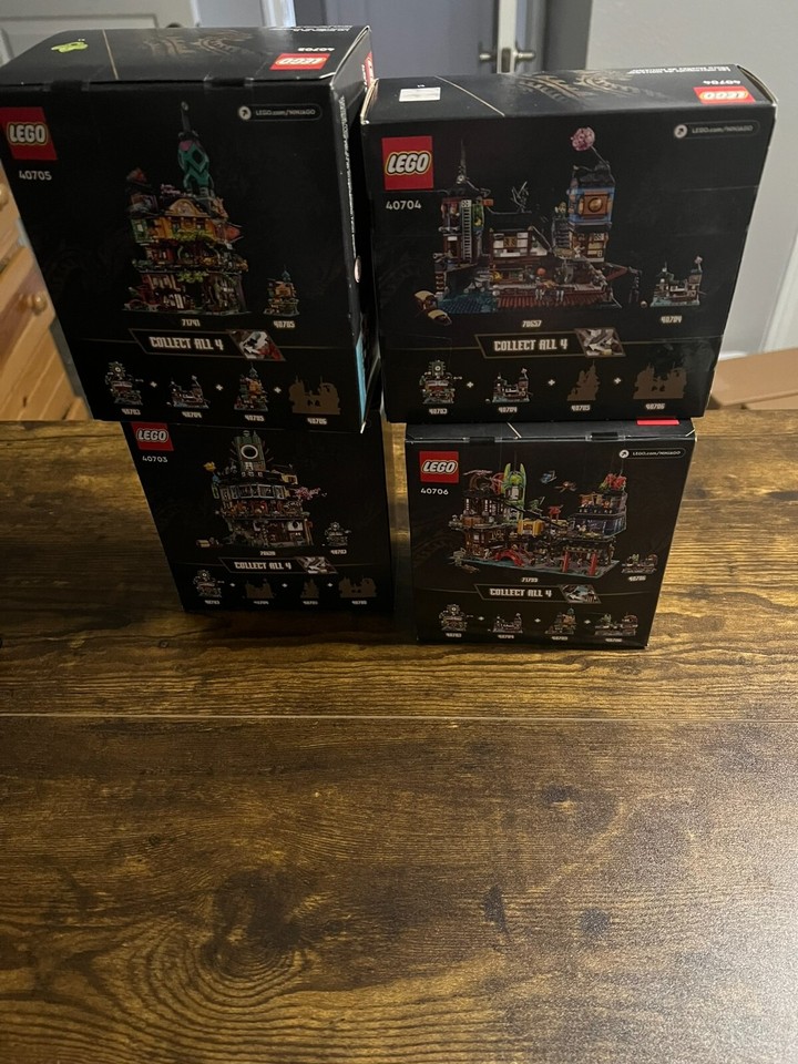 Lego Ninjago Mini Sets All 4 Sealed New 40703 40704 40705 40706 | eBay