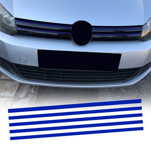 5x Reflective Strips Front Hood Grille Sticker Decoration Exterior ...