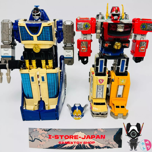 SAKUKAR Power Rangers Lightspeed Rescue GoGoFive DX Max Victory Robo ...