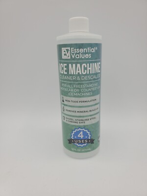 Ice Machine Cleaner 16 Fl Oz Nickel & Stainless Safe Descaler Essential ...