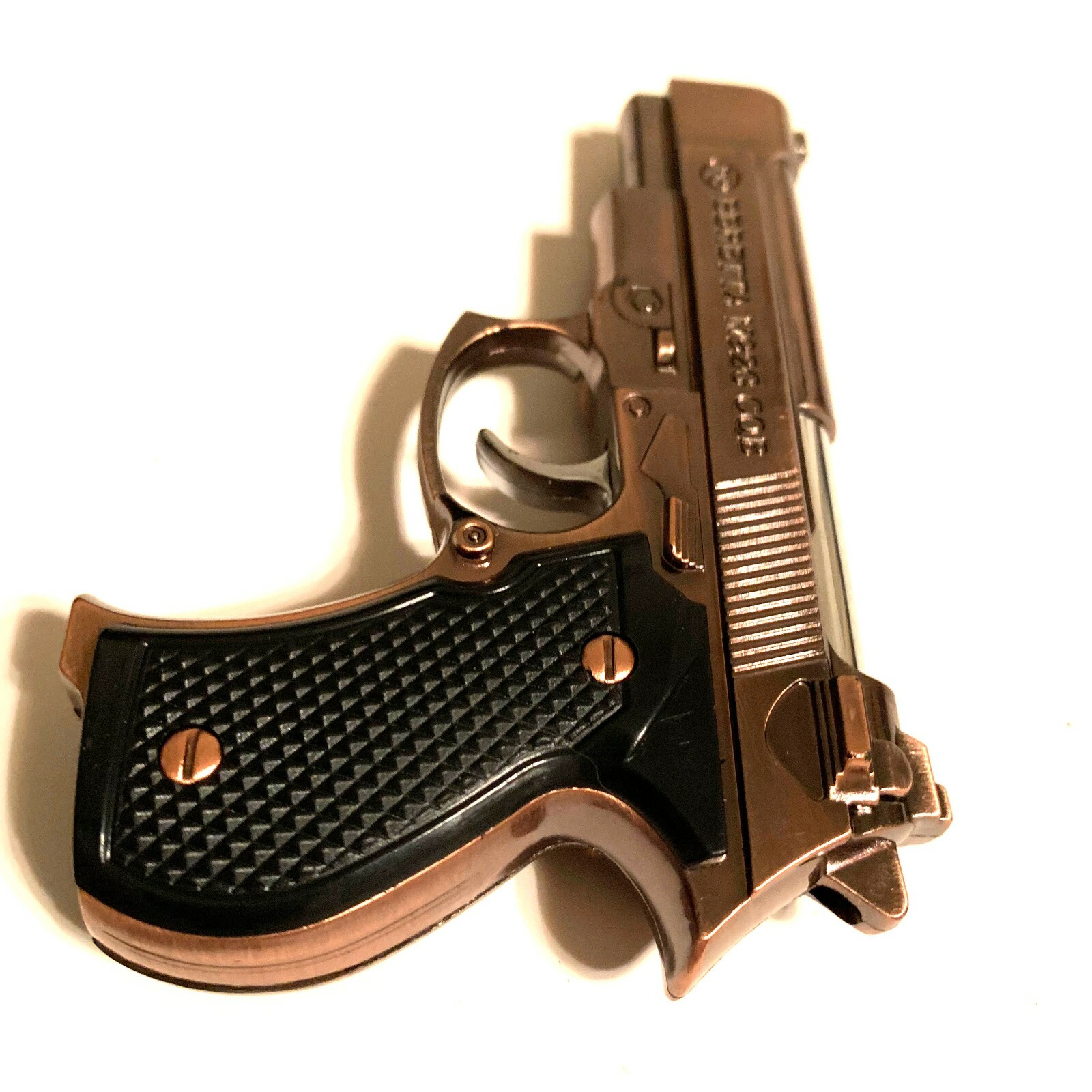 9MM Authentic Looking Beretta M92G Jet Torch Pistol Gun Lighter Trigger ...