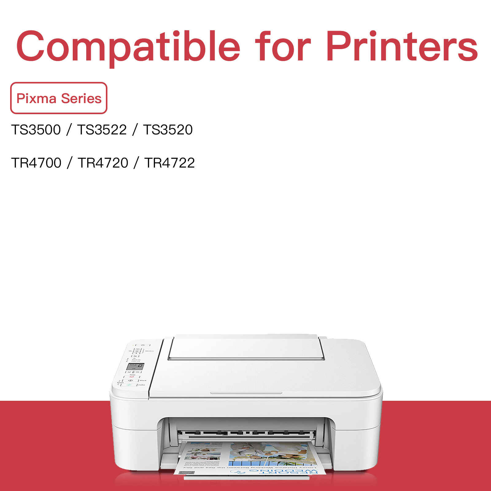 PG-275XL CL-276XL Ink Compatible with Canon 275 276 PIXMA TS3520 TS3500 ...