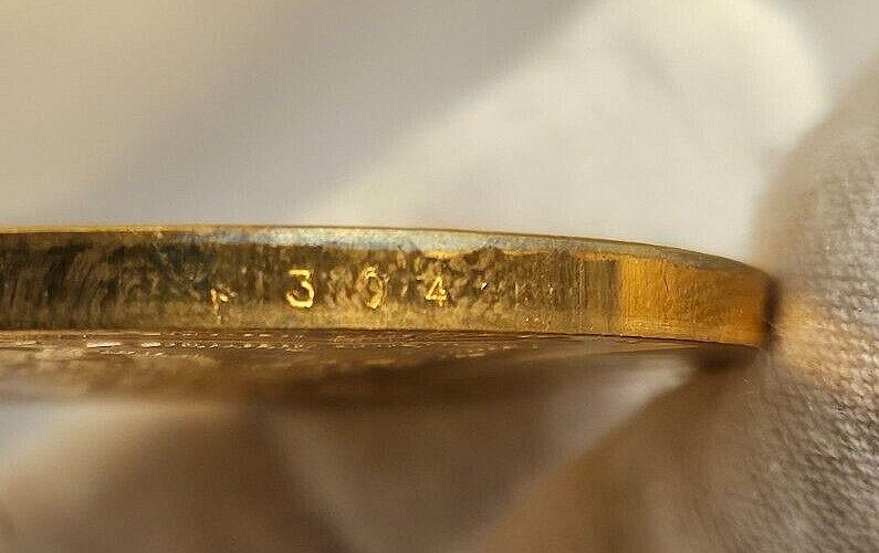 2003 Israel NASA Astronaut Ilan Ramon/Columbia Space Shuttle Bronze ...