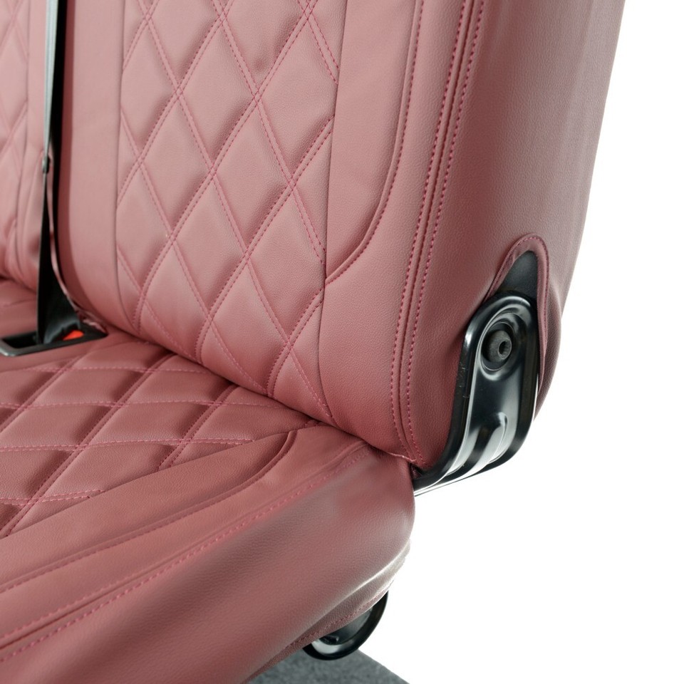 VW Transporter T6/T6.1 Caravelle Posteriore Seat Cover Similpelle (2024 ...