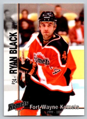 Ryan Black 1999-00 Fort Wayne Komets | eBay
