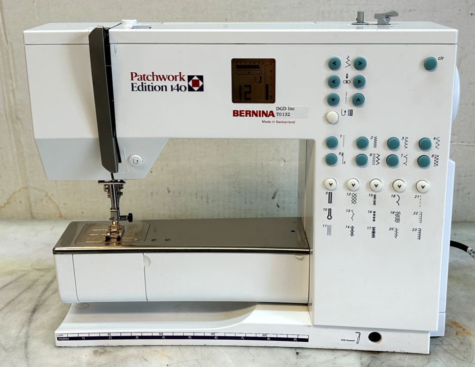 Bernina Patchwork Edition 140 Sewing & Quilting Machine T0132 | eBay