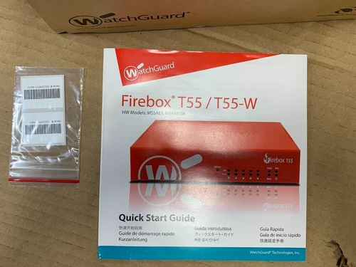 WatchGuard FireBox T55 Network Security Firewall Appliance with A/C ...
