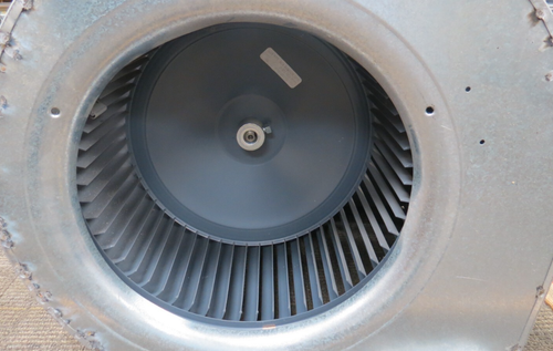 YORK 026-34501-000 SQUIRREL CAGE BLOWER WHEEL W/GE 5KCP39PG 3/4HP MOTOR ...