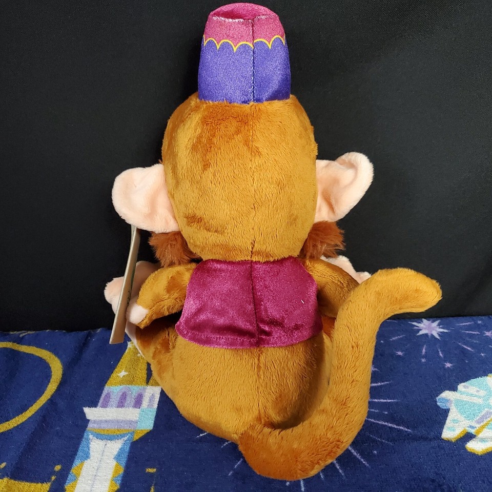 2022 Walt Disney World Parks Abu Monkey Aladdin Big Feet Foot 10" Plush ...