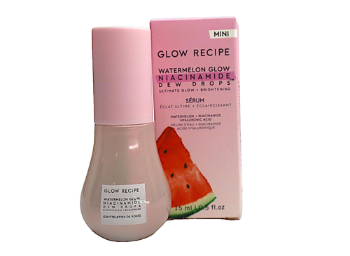 Glow Recipe Mini Watermelon Glow Niacinamide Dew Drops 0.5 oz. / 15 mL ...
