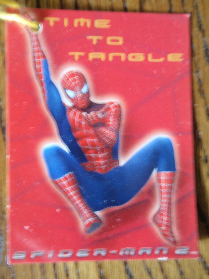 Vintage 2002: 6 x 'Action Man' & Vintage 2004: 2 x 'Spider-Man 2' Gift ...