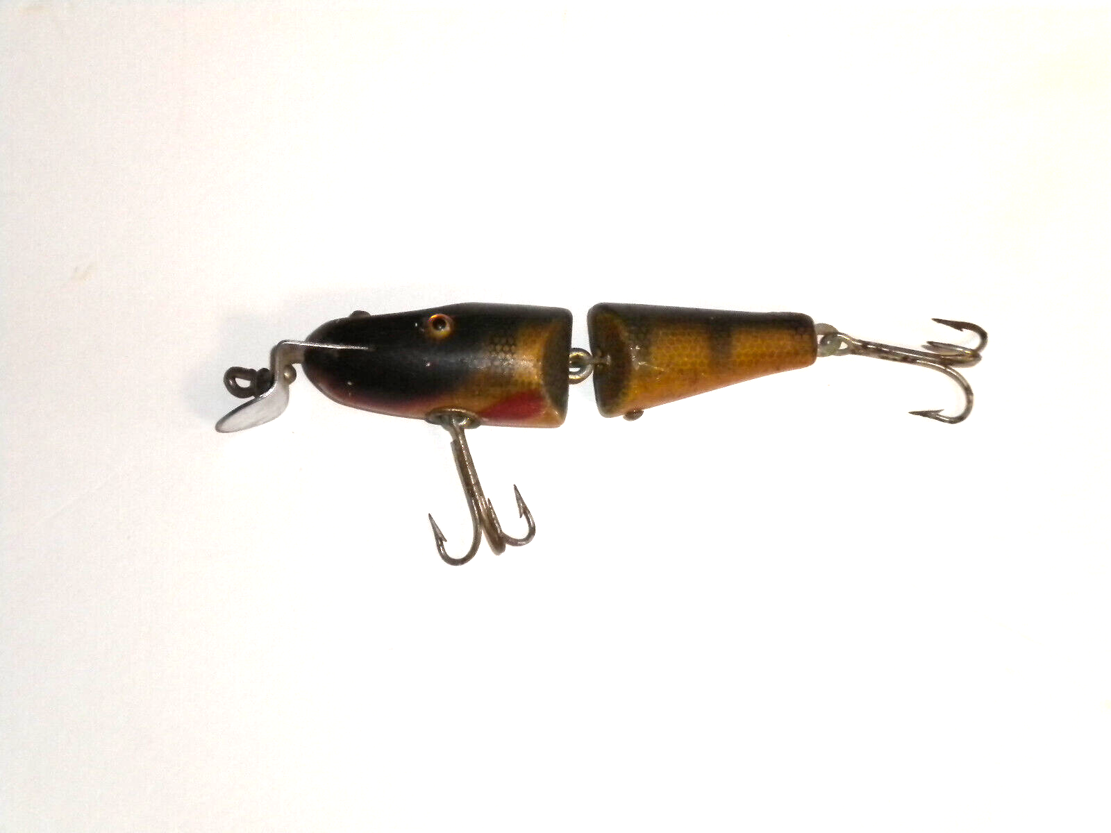 VINTAGE C.C.B. Co. JOINTED WOODEN FISHING LURE GARRETT IND. | eBay
