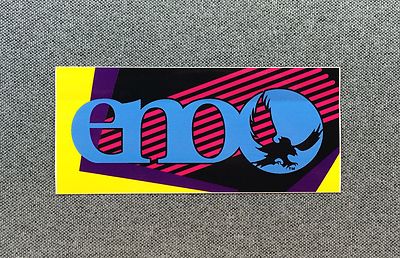 ENO Eagle Nest Outfitters Sticker 4.5in rectangle blue/yellow si | eBay