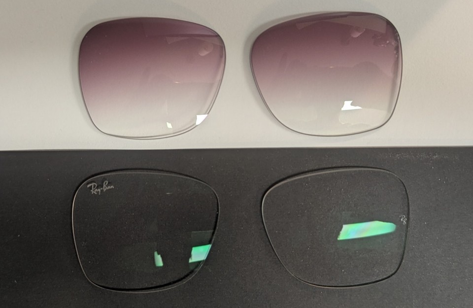 Ray Ban Ruby Transitions 50-22mm Lens Only For RW4012 + 2nd Set ...