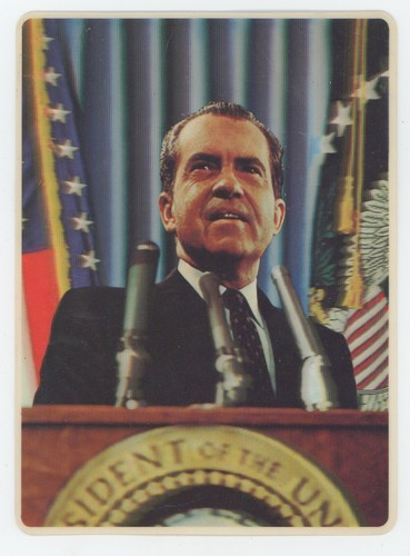 Richard M. Nixon 1960's Vari-Vue Lenticular 3-D Postcard | eBay