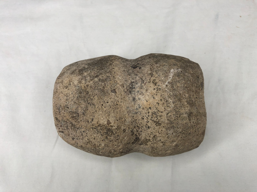 PREHISTORIC NATIVE AMERICAN GROOVED STONE HAMMER ARTIFACT 4" LONG | eBay