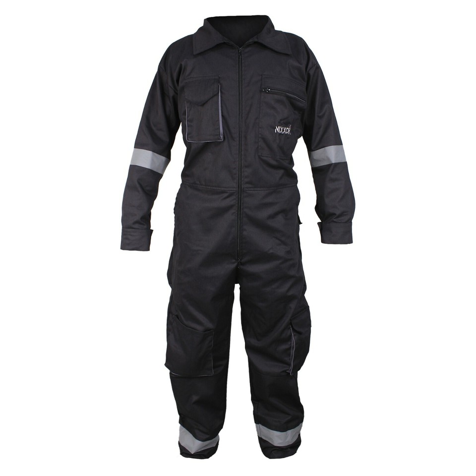 Work Wear Men's Overalls Boiler Suit Coveralls Mechanics Boilersuit ...