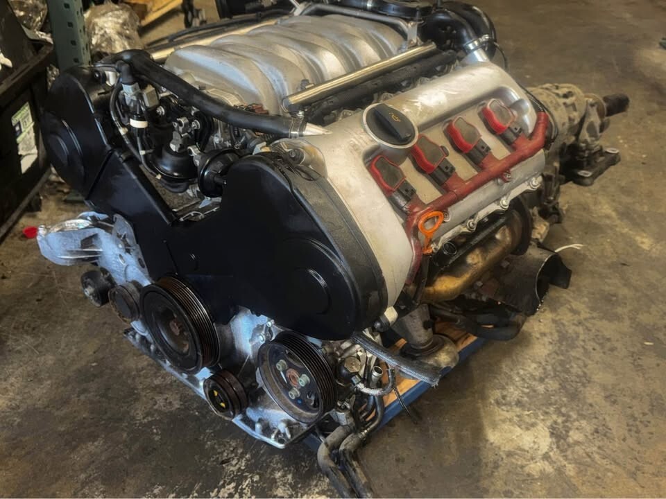 Engine ID BFM 2003 2004 2005 2006 AUDI A8 4.2L Gasoline Motor 8 ...