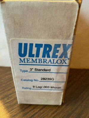 MILLIPORE ULTREX US FILTER MEMBRALOX 28239G | eBay