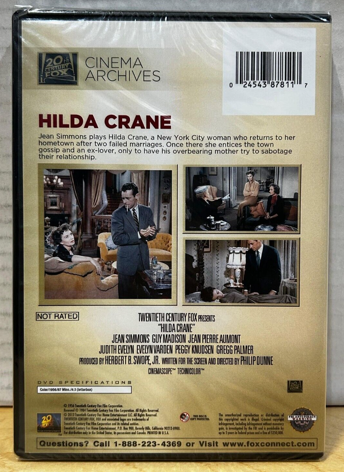 Hilda Crane (DVD, 1956) 24543878117 | eBay