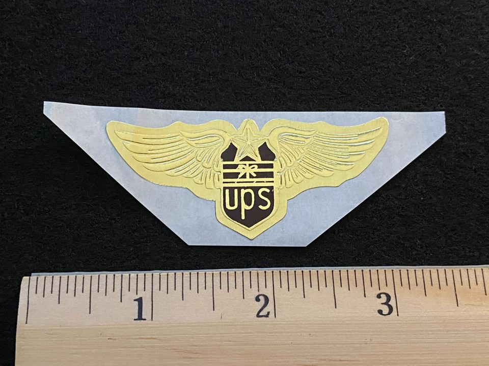 United Parcel Service UPS Junior Pilot Kiddie Wings Sticker | eBay