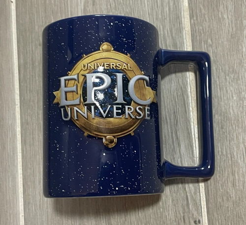 Epic Universe Preview Logo Mug Universal Studios Orlando | eBay