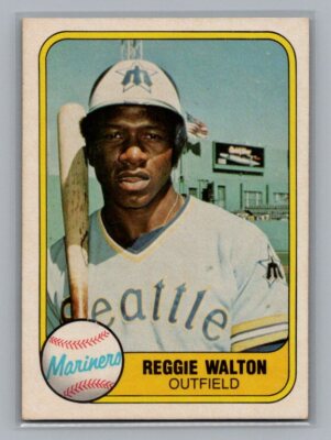 1981 Fleer #609 Reggie Walton | eBay