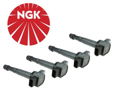 NGK Ignition Coil Packs 4PC For Acura CSX RSX Honda Civic Accord CR-V ...