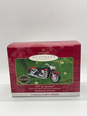 2001 Hallmark 1957 XL SPORTSTER Harley Davidson Motorcycle 3rd Series ...