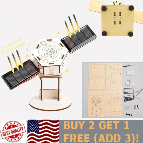 Creative Artificial Satellite Space Models,Rotating DIYSolar Satellite ...