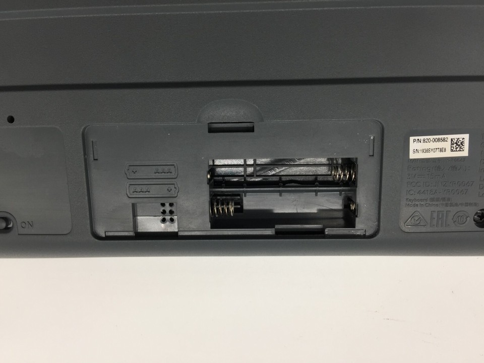 Logitech Wireless Black Keyboard Only No Receiver Y-R0067 FREE S/H | eBay