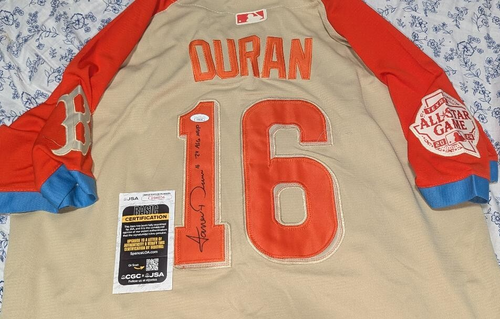 MVP Jarren Duran SIGNED BOSTON RED SOX 2024 ALL STAR GAME JERSEY WITH JSA COA | eBay