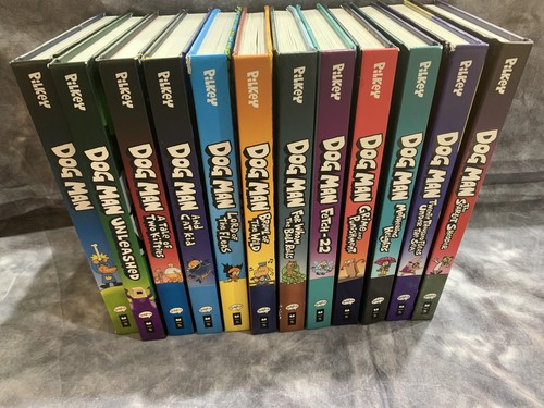 Dog Man Dav Pilkey - Book Lot - 12 Hardback Book | eBay