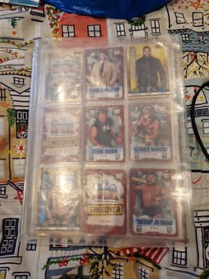 WWE Slam Attax Takeover Binder - Approx 170 cards 2016 | eBay UK