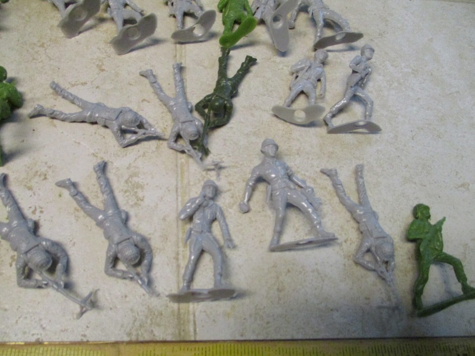 VTG Lot MPC 54mm US Green MPC Army Men Figures 1/32 Soldiers F44 | eBay