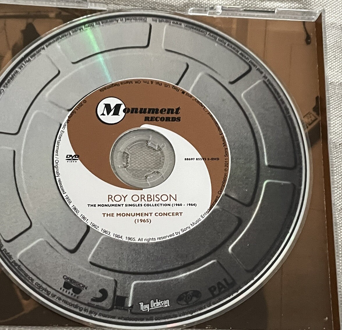 Roy Orbison - The Monument Singles Collection 2 x CD + DVD Like New | eBay